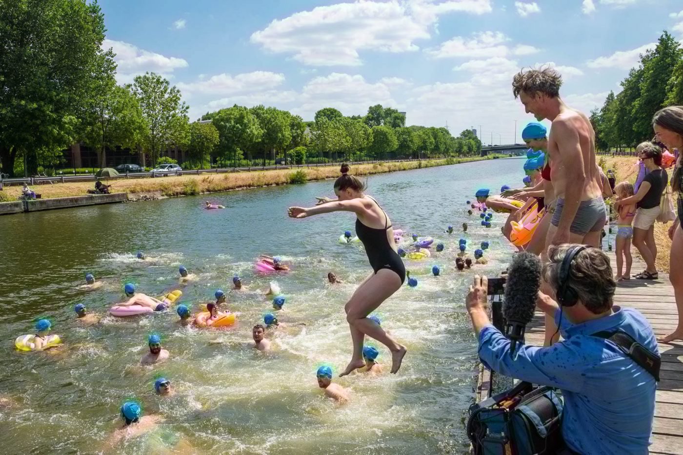 POOL IS COOL Creates Pop-Up Swimming Pools In Brussels — Pop-Up City