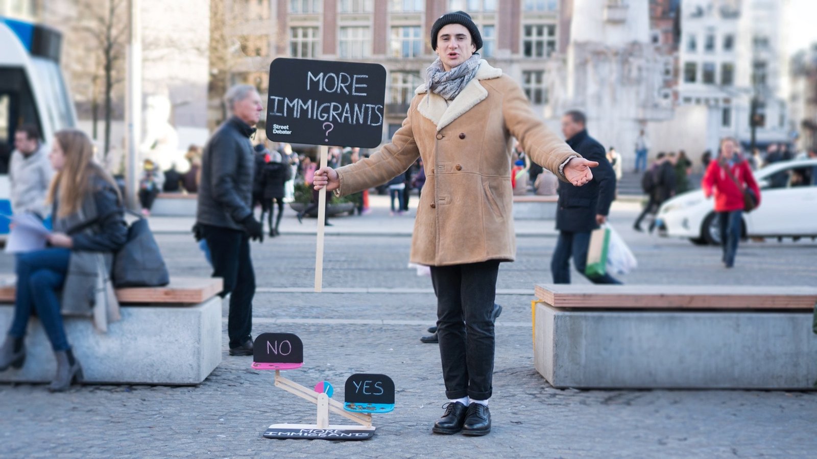 Street Debater Promotes Conversations Between Urbanites — Pop-Up City