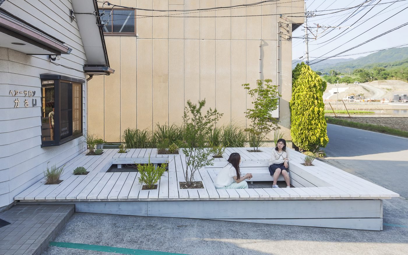 Barbershop Terrace Encouraging Encounters in Rural Japan — Pop-Up City