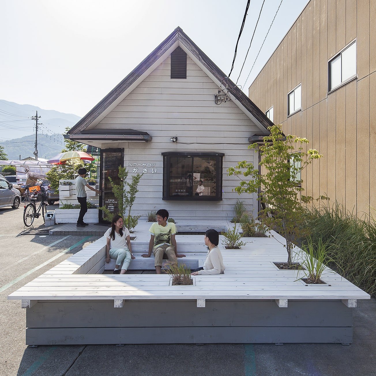 Barbershop Terrace Encouraging Encounters in Rural Japan — Pop-Up City