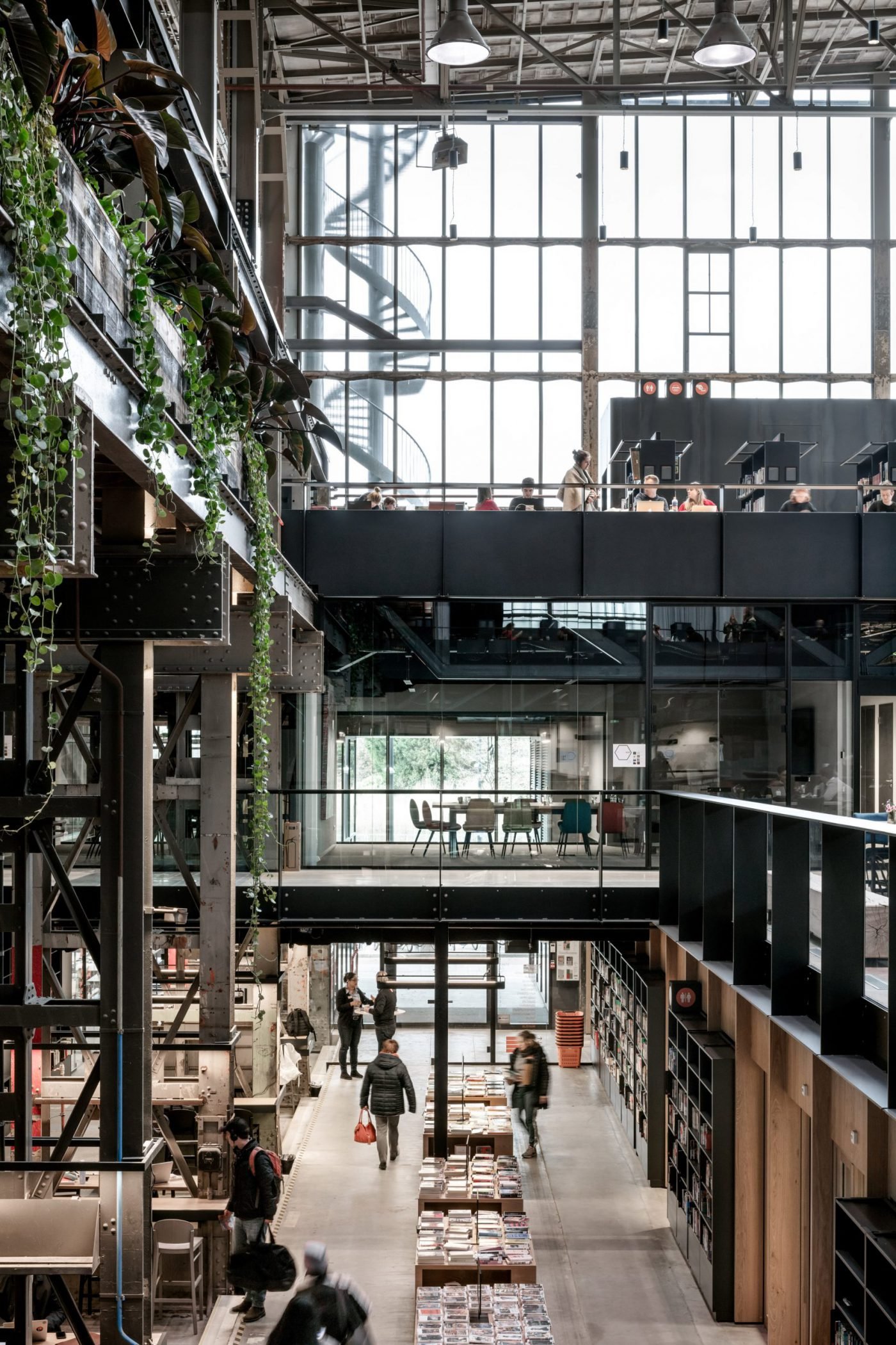 The Public Library as a 21st-Century Indoor City Square — Pop-Up City