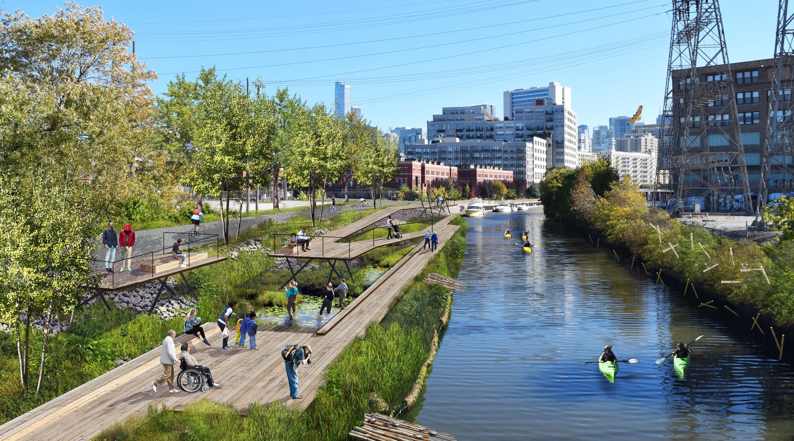 World’s First Floating Eco-Park to Emerge in Chicago — Pop-Up City