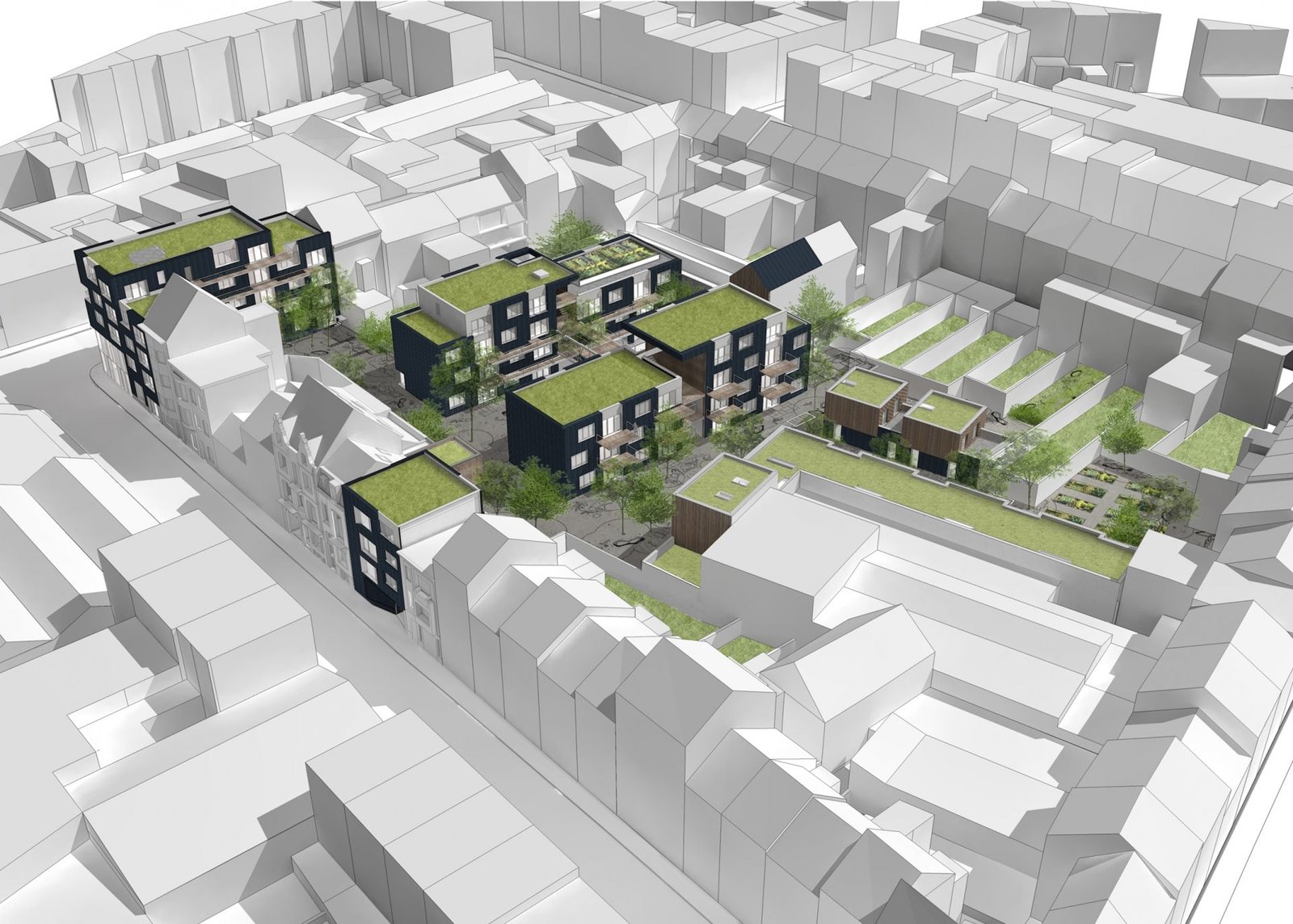 Footbridges Connect Residents in This Micro-Neighbourhood — Pop-Up City