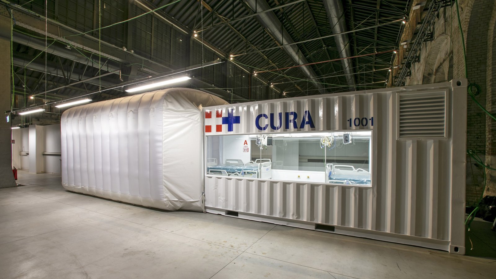 Intensive Care Unit for COVID-19 Patients Built Using Shipping ...