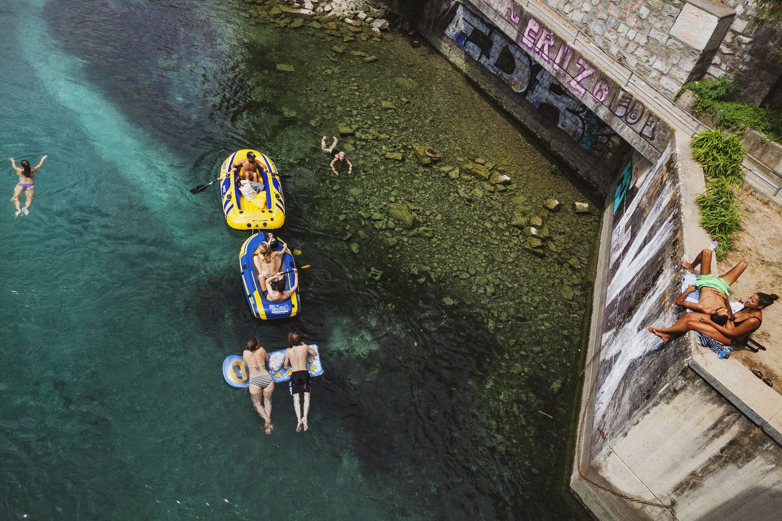 The Renaissance of Urban Swimming — Pop-Up City