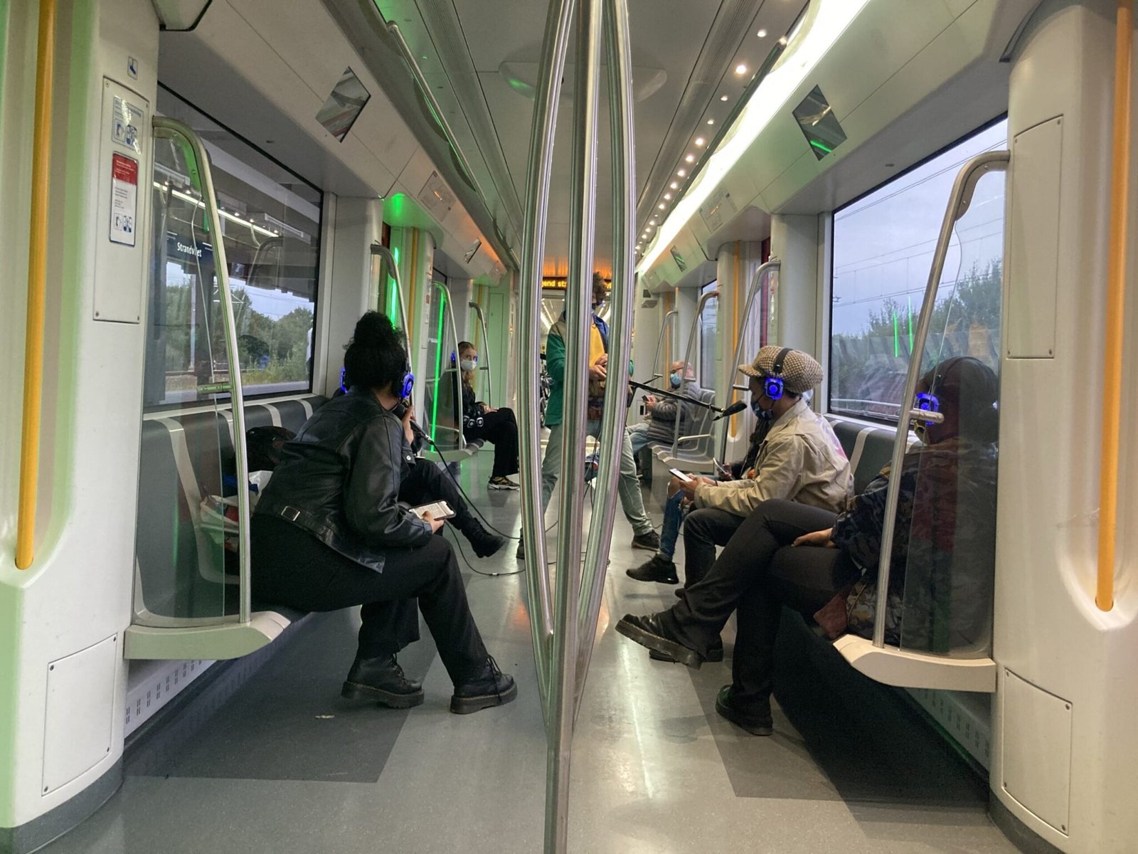 Amsterdam’s Metro Line 54 Becomes a Mobile Podcast Studio — Pop-Up City